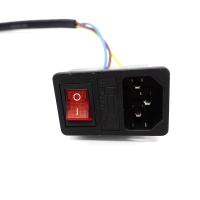 China Electronic Devices Male Female Electrical Plug with Switch Wire Harness from Manufactory for sale