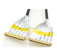 China Customized Length PVC Tube LVDS FFC Cable for Laptop Shielding Motor Wiring Assembly for sale