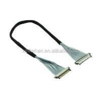 China Customized Length PVC Tube LVDS FFC Cable for Laptop Shielding Motor Wiring Assembly for sale