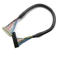 China Electronic 30 Pin To 40 Pin Connector LCD Cable LVDS Cable Assembly for sale