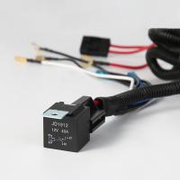 China 12V 24V Automotive Horn Harness Conductor Copper Electronic Speaker Cable Assembly Set for sale