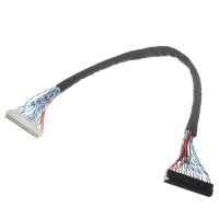 China Copper Conductors OEM ODM RoHS Compliant LVDS Cable Assembly for 30 Pin 40 Pin LCD for sale