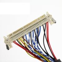 China Copper Conductors OEM ODM RoHS Compliant LVDS Cable Assembly for 30 Pin 40 Pin LCD for sale