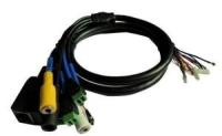 China Male-Female VGA Cables Waterproof DC Power Jack Adapter for Audio Video Wiring Harness for sale