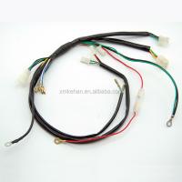 China Automotive 4 Pin Wire Harness Connector Bronze with Tin Plated PVC OEM Color KH-041203 for sale