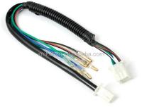 China Automotive 4 Pin Wire Harness Connector Bronze with Tin Plated PVC OEM Color KH-041203 for sale