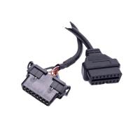 China RoHS Compliant Automotive OBD 16 Pin Male And Female Connector OEM Color Popular for sale