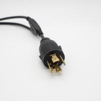 China Conductor Copper Network SDK Nema L14-30 Locking Receptacle to 5-15R Y Splitter Cable with US Plug for sale
