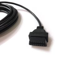 China RoHS Compliant Automotive OBD 16 Pin Male And Female Connector OEM Color Popular for sale