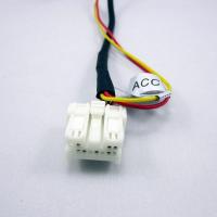 China Customized Medical Equipment Fuel Injector Wire Harness 13 Pin Mini Din Cable PVC Tube for sale