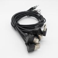 China Professional Molex Jst 5-pin To USB2.0 Cable with Strain Relief Right-angle USB Cable for sale