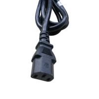 China 1.8m 2pin PVC Black American Plug Cable AC Power Extension Cord for Home Appliance Socket for sale