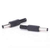 China 2P Pins Male DC Power Plug Jack Connector Adapter 2.1x5.5mm for Audio Video Equipment for sale