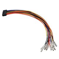 China EURO Market Custom UL Wiring Harness 24 Pin Connector Wire Harness 50A 175A 350A 600V for sale
