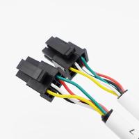 China UL2464 22awg Cable with Jst Xh 2.54mm Pitch Connector Professional Test and Black Color for sale
