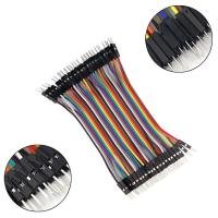 China 40Pin 1.27mm Pitch Copper Conductors OEM ODM Cable for UL2651 Flat Rainbow Ribbon Cable for sale