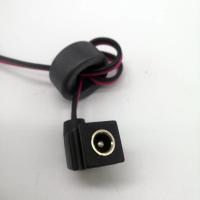 China Black PVC Insulated OEM ODM Wire Harness with Ferrite Anti-interference Magnetic Ring DC 5.5*2.5mm for sale