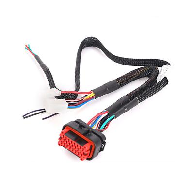 China Auto Horn OEM ODM Automotive ECU Plug Cable Assembly for Electronic Wire Harnesses for sale