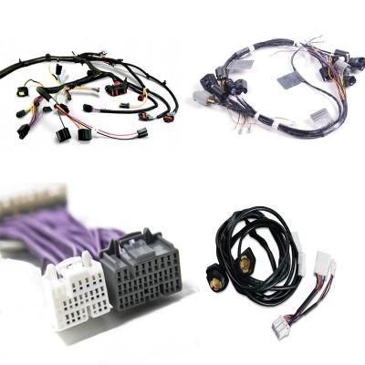 China Waterproof Car Wire Harness Compatible with Renault ECU Radio Wiring Cable Assembly for sale