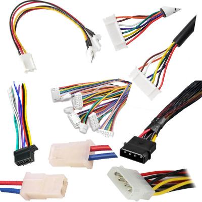 China Lead Time 10-15 Days Professional JST Silicon Cable Wire Harness with Acetate Tape for sale