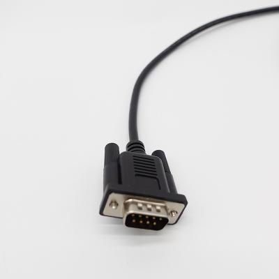 China 9 Pin VGA Computer RS232 To Male Extension DB9 Open Tail Cable with Long Service Life for sale