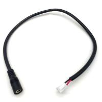 China PVC Shielding 5.5*2.1mm 5.5*2.5mm Female DC Power Plug with JST-PH Female Connector Cable for sale