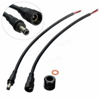 China ODM OEM Power Cord Cable 5521 5525 Male-Female DC Plug Waterproof Plug Wiring Assembly for sale