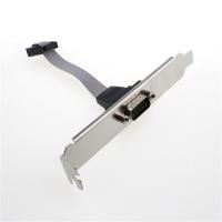 China VGA Cable Housing D-sub with Iron RS232 to IDC 2.54 10pin Mmaleblack Polybag Copmalestock for sale