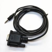 China 3.5mm Male Plug Cable D-sub to 3.5mm Earphone Audio Cable Shielding Braid VGA Cable for sale