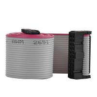 China Fast Delivery Manufacture IDC to HDB 15 Pin Flat Cable Assemblies with Black Connector for sale