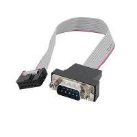 China Fast Delivery Manufacture IDC to HDB 15 Pin Flat Cable Assemblies with Black Connector for sale