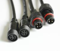 China North America Market Waterproof Electric Plug Connector 2 Pin 4 Pin 6 Pin Male Female for sale