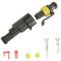 China North America Market Waterproof Electric Plug Connector 2 Pin 4 Pin 6 Pin Male Female for sale