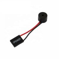 China Trumpet Bios Post Speaker for Small Chassis Buzzer Assembly Cable Custom in Black for sale
