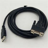 China Black VGA Connector Customized to USB D-sub 15 Pin Cable for Smooth Data Transfer for sale