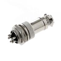 China Professional 4 pin gx16 aviation connector Cable Assembly in OEM Color with PVC Tube for sale