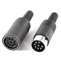 China Professional 4 pin gx16 aviation connector Cable Assembly in OEM Color with PVC Tube for sale