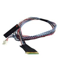 China Customized Shielding Copper Conductor LVDS Cable for JAE-FIX-30HL to Dupont 2.0 Connector for sale