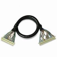 China Power Cable 2 Wire Custom Wiring Harness Assembly with PVC Tube and Copper Conductors for sale