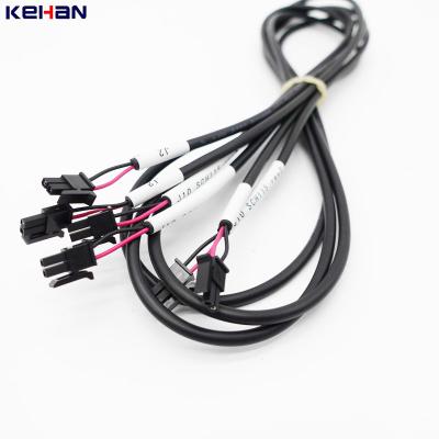China Motorcycle Electrical Wiring 3 6 Pin Connector Wire Harness for R/G/B/W for sale