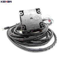 China JST 250A 8mm Emergency Stop On Off Industrial Push Button Switch with RJ45 Wiring Harness for sale