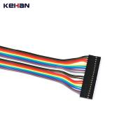 China Dupont 2.54 Connector PVC Insulated Rainbow 2.54 Ribbon Cable for Durable Wire Harness for sale