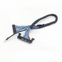 China Electronic VGA Converter 20 Pin LVDS Connector LCD Panel Cable Assembly for Inspection for sale