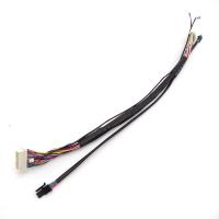 China 24V Car Stereo Auto Electrical Cable Assembly Wire Harness Kit with Two Hole Pins for sale