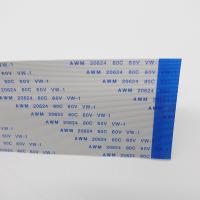 China White 30 Pin AWM 20706 20696 20861 60V Camera Extension FFC Cable for Internal Wiring for sale