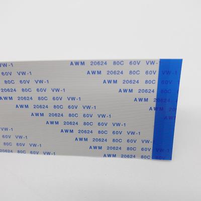 China White 30 Pin AWM 20706 20696 20861 60V Camera Extension FFC Cable for Internal Wiring for sale