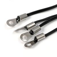 China 10K 100K OT Terminal Loop Heat Sensitive Temperature Probe NTC Wire Harness with Materials for sale
