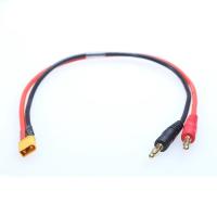 China White ODM OEM Wire Harness with XT60 Female to 4.0mm Banana Plug Male Battery Wiring for sale