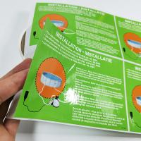 China CDR Household Essentials Labels PVC CMYK Cleaning Product Labels for sale