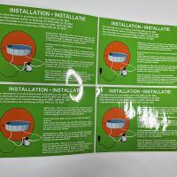 China CDR Household Essentials Labels PVC CMYK Cleaning Product Labels for sale